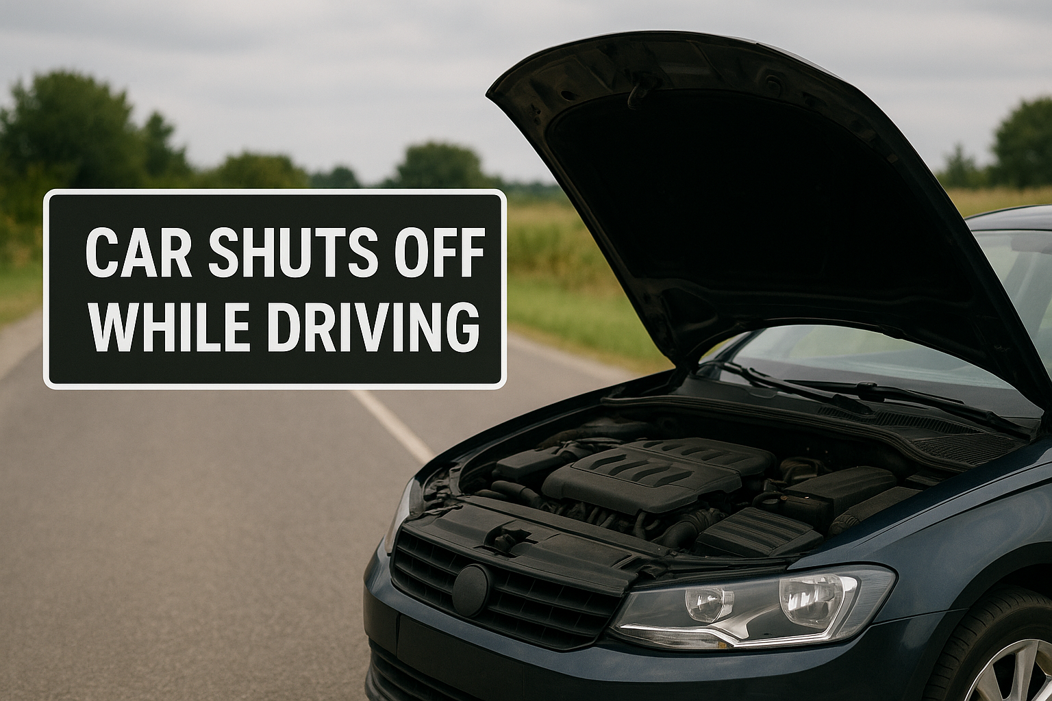 Car Shut Off While Driving? Reasons & Fixes When Stopped/Slowing